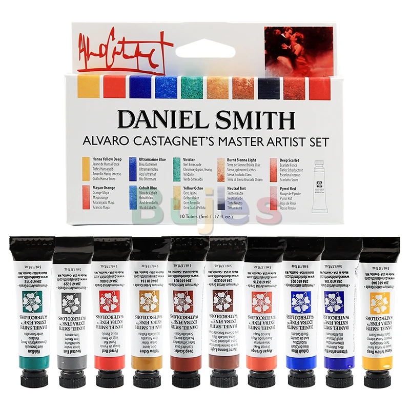 Daniel-Smith-Watercolor-Essentials-Set-DS6-Base-Color-Series-5ml ...