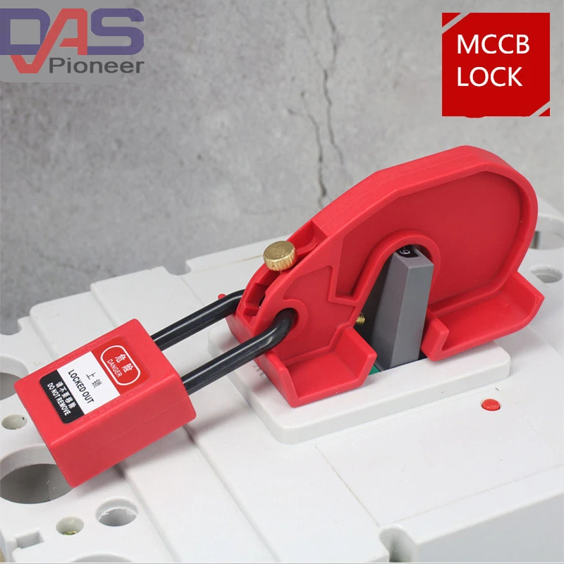 Safety Lockout ABS Besar Besar Molded Case Circuit Breaker MCB MCCB ...