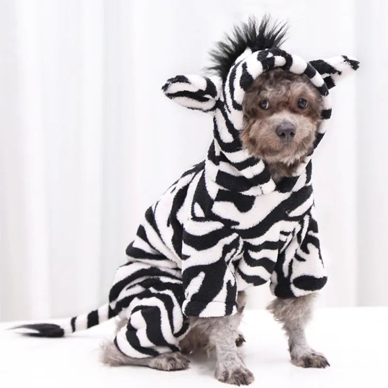 2 Style Pet Dog Jacket Halloween Cosplay Costumes Funny Winter Black ...