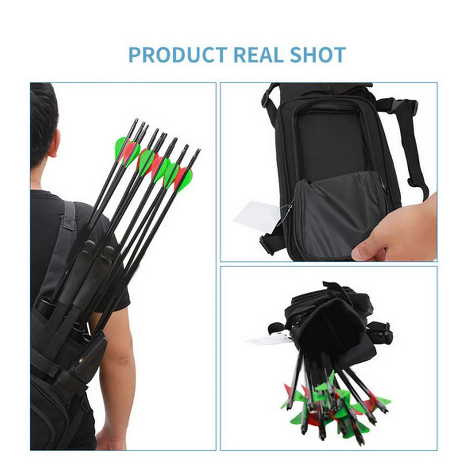 Green Arrow Back Quiver