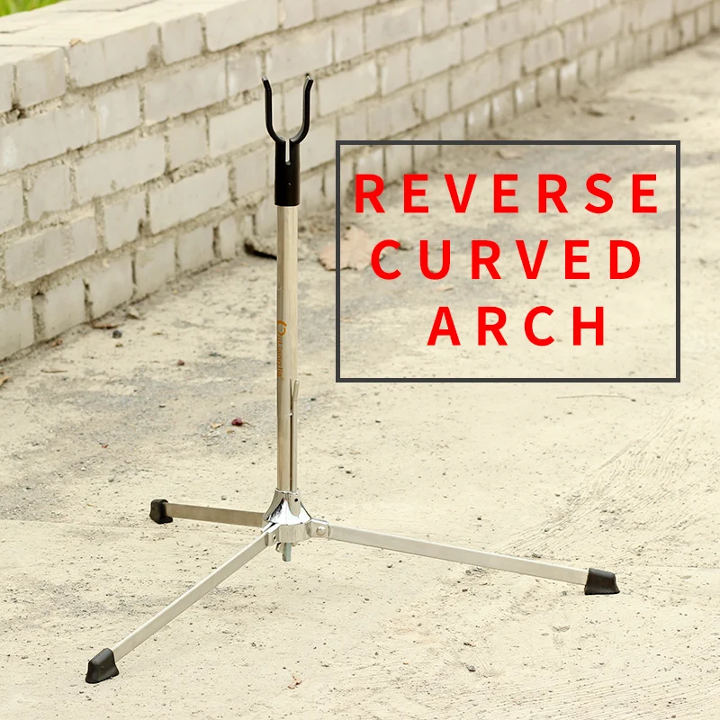 SPG-Recurve-Longbow-Stainless-Bow-Stand-Foldable-for-Arrow-Archery ...