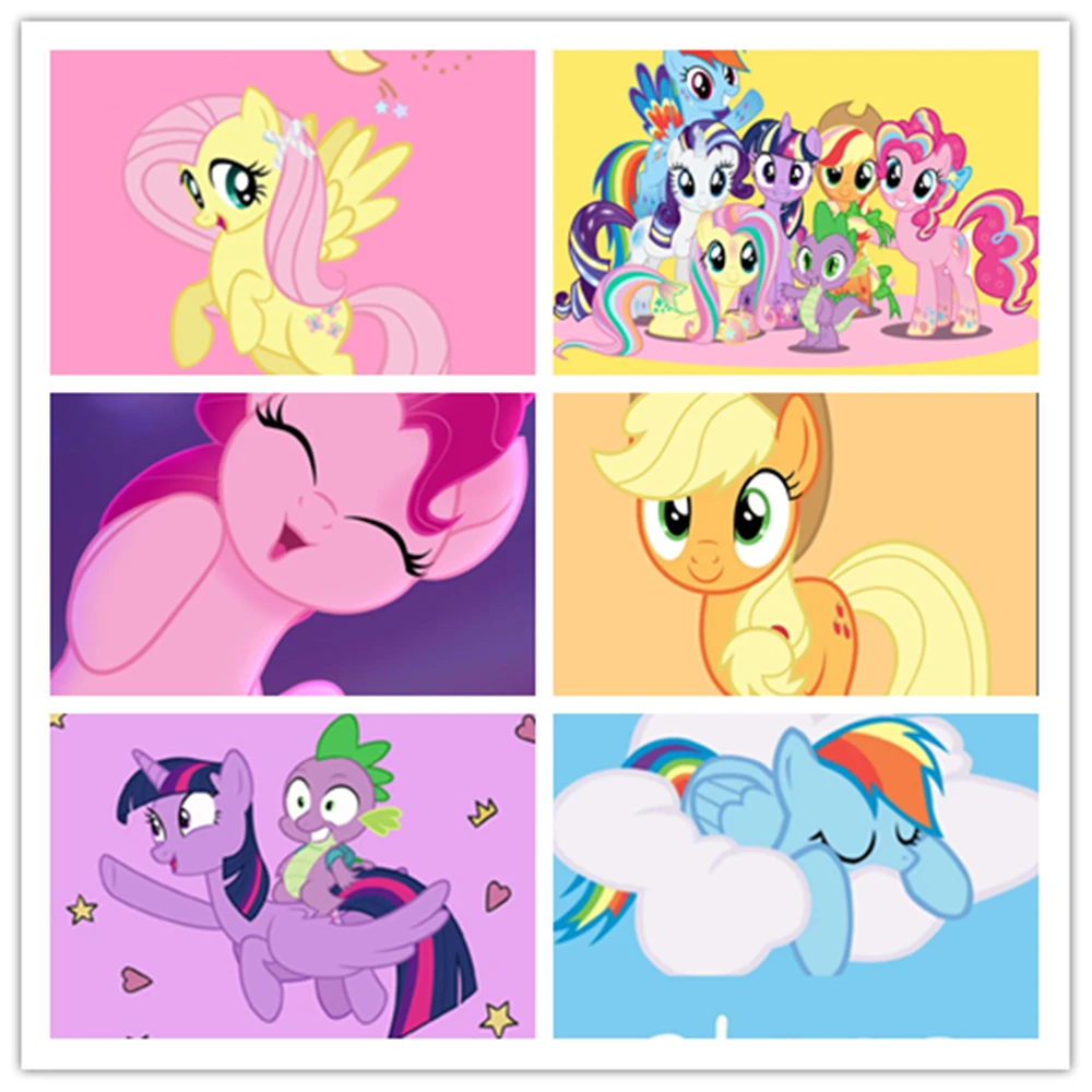 Little Pony Painting Canvas | Little Pony Wall Posters | Little Pony ...