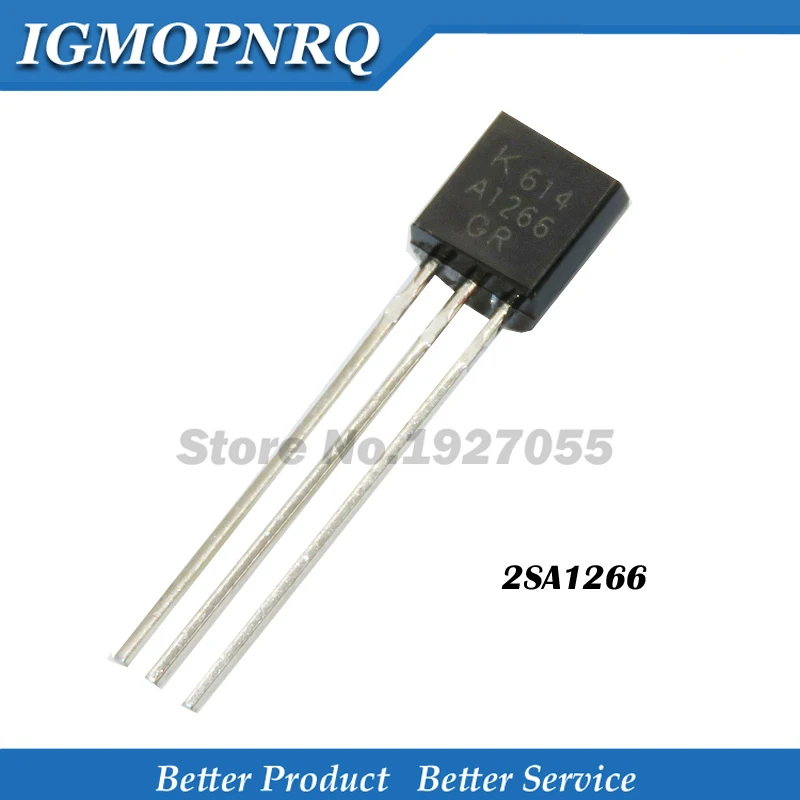 1000PCS 2SA1266 TO 92 A1266 TO92 new triode transistor|Transistores ...