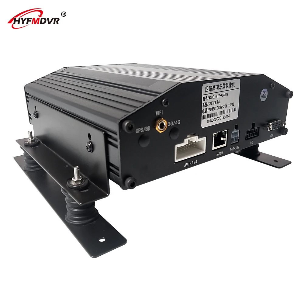LSZ New listing AHD 720P HD 4-way car sd card hard disk MDVR RV/school ...