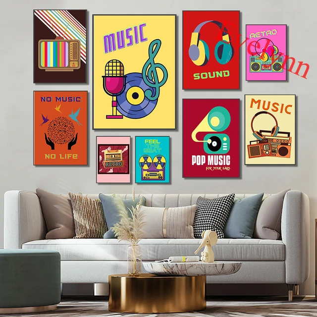 Retro Music Poster