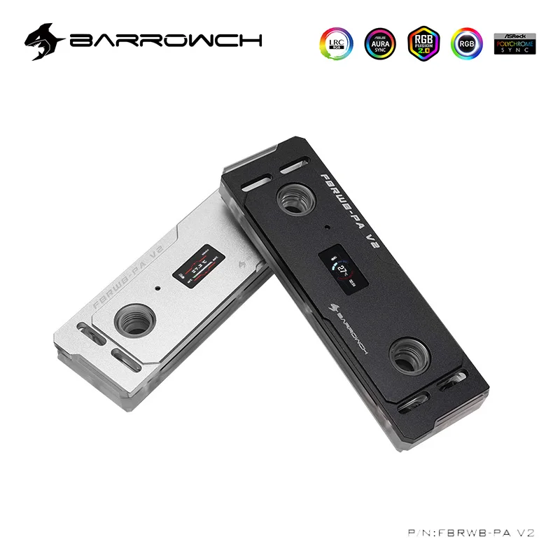 Barrowch Ram Water Block With Thermomter Screen Memory Cooler Armor ...
