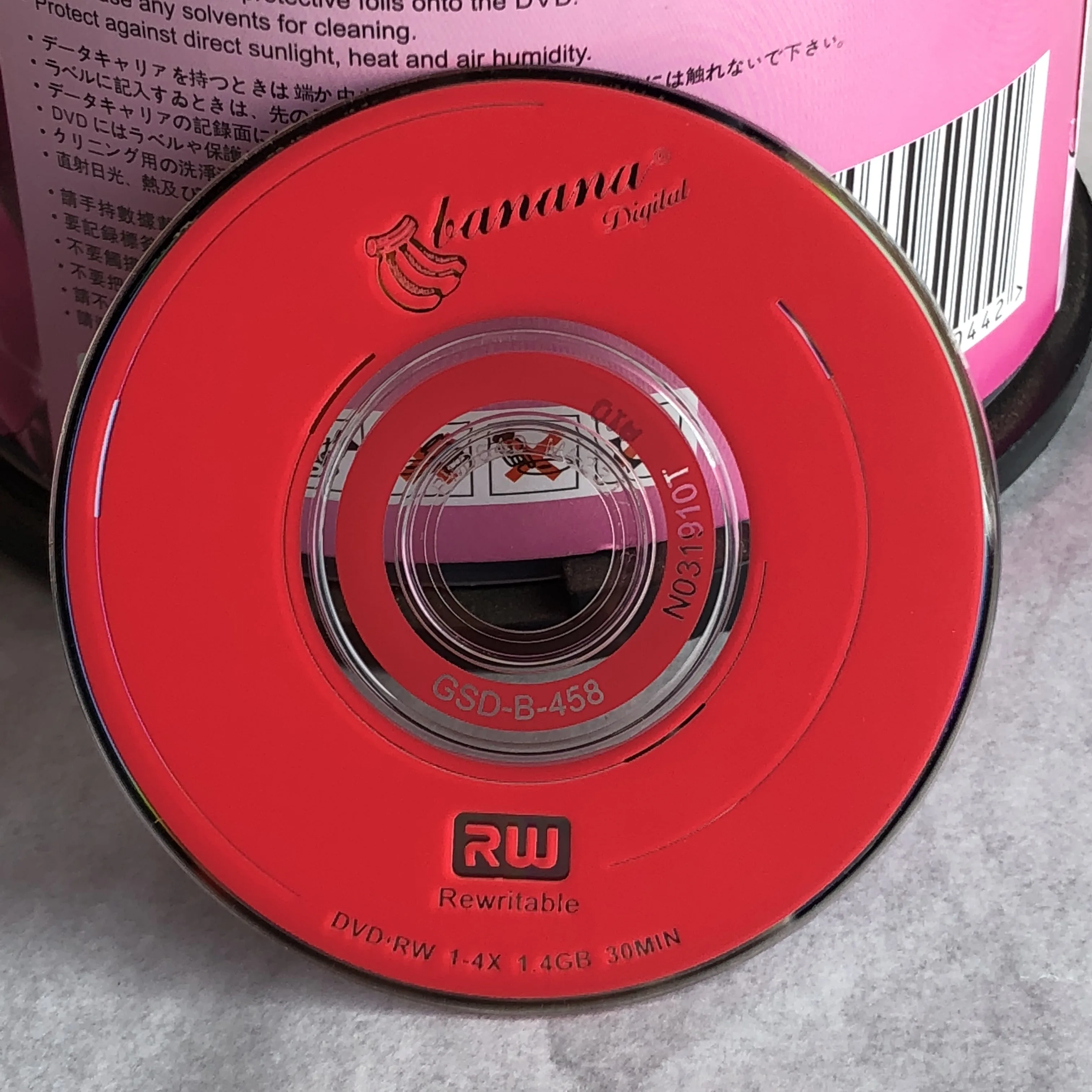 Wholesale 50 Discs 8 cm 1.4 GB 1 4X Mini DVD+RW Discs|Blank Record ...