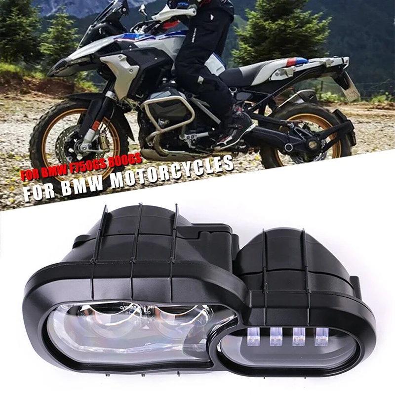 110W LED Headlight for BMW F650GS F700GS F800GS ADV Adventure F800R Motorcycle Complete LED ...