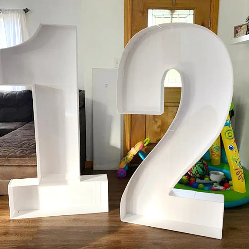 Mosaic Number Frames Balloon 1 | Balloon Mosaic Number Frame 2 - 1m Big ...