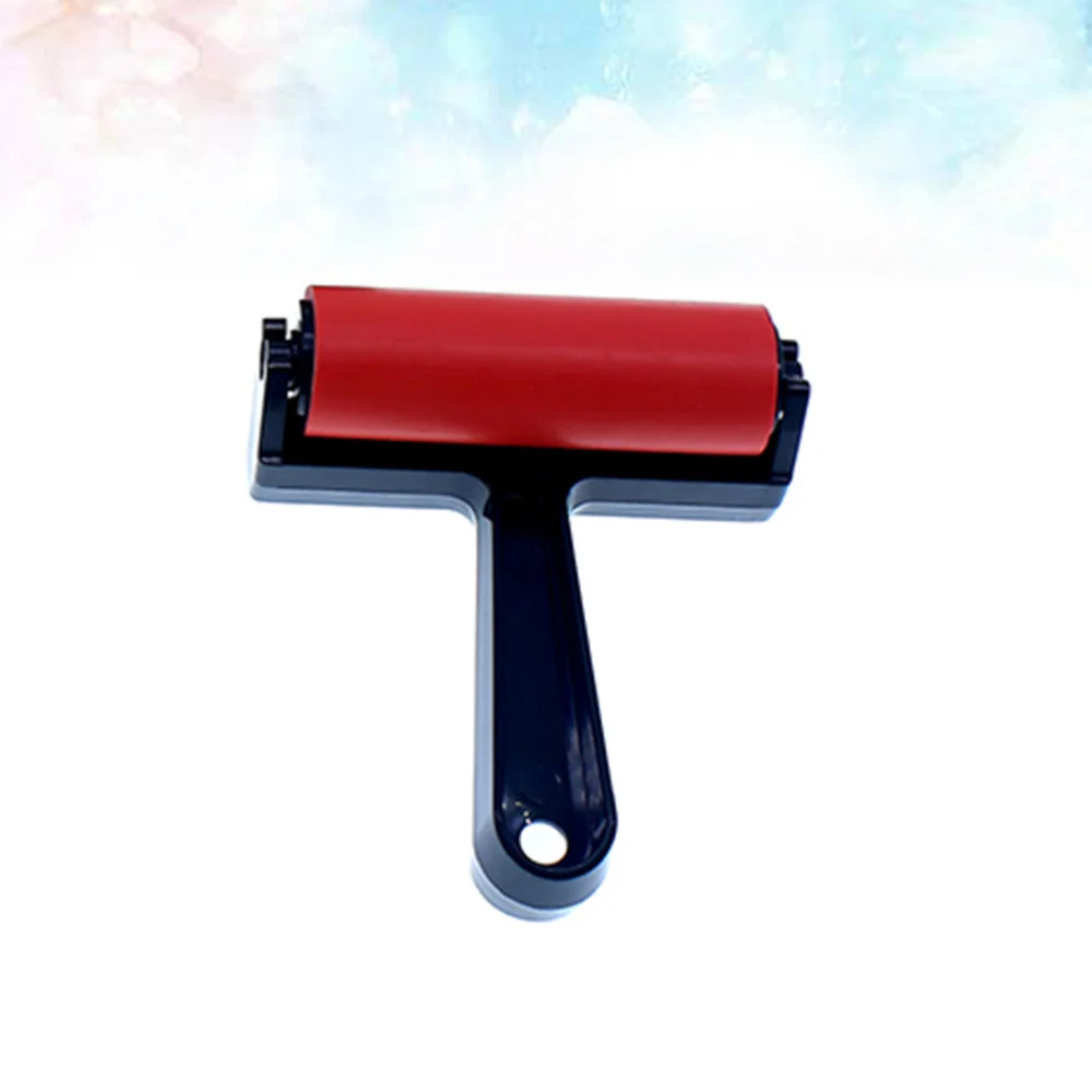 Artist Rubber Roller Brayer Handle Ink Painting Brush Scrapbooks ...