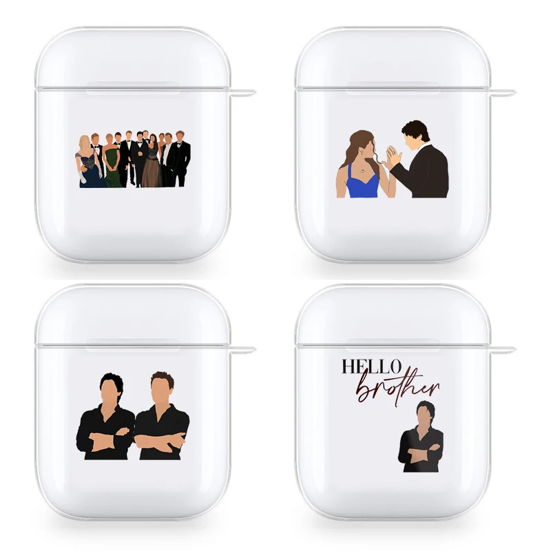 Damon Stefan Vampire Diaries Soft TPU Case For Apple Airpods 1/2 ...