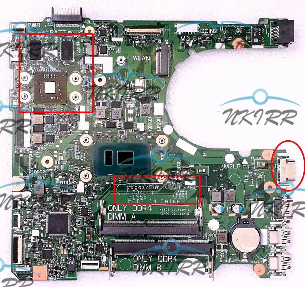 Vegas/turis Skl/kbl 15341-1 91n85 Tr3jc Kdkdj I7-7500u Radeon R5 2g ...