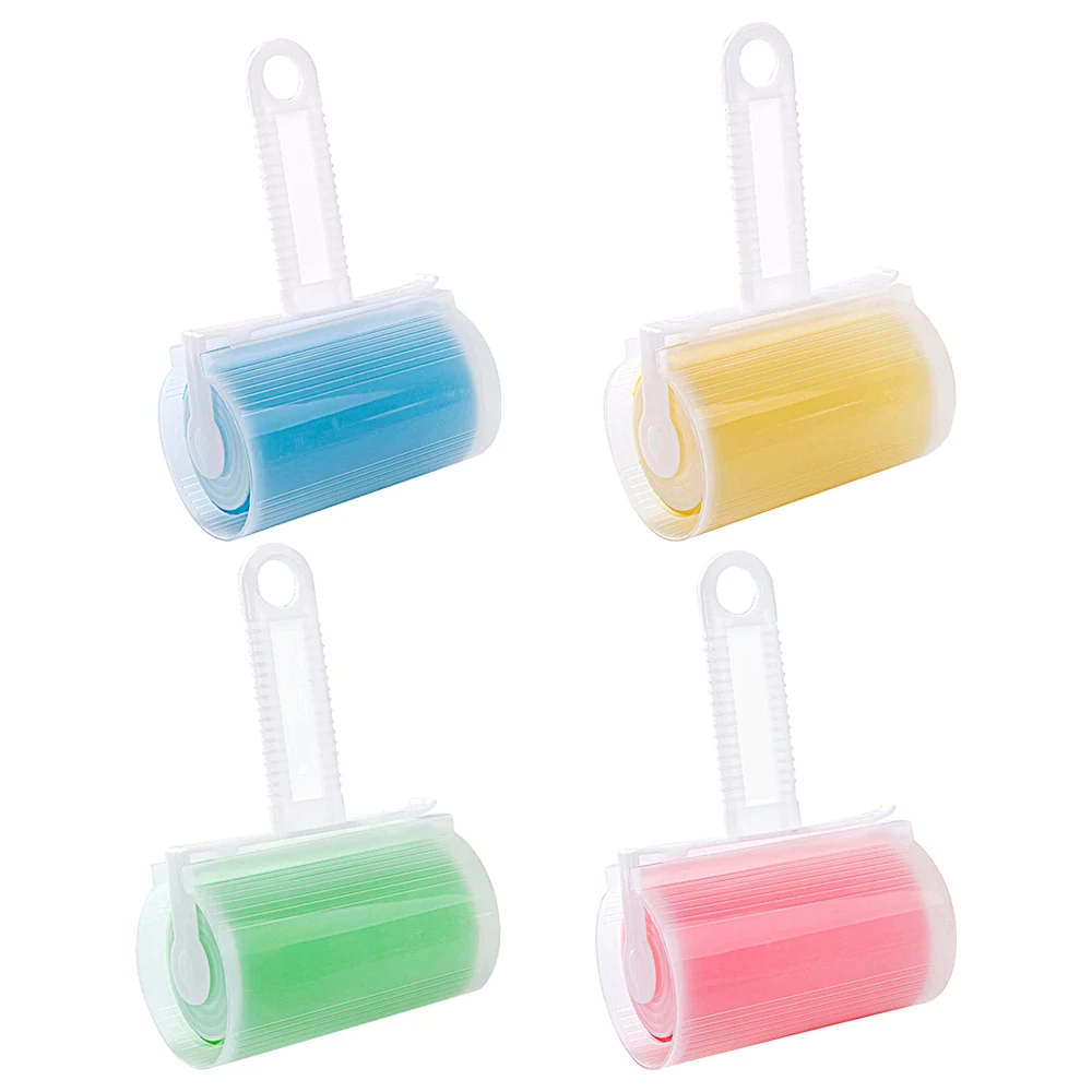 Washable-Reusable-Lint-Roller-Professional-Gel-Lint-Brush-Clothes-Dust ...