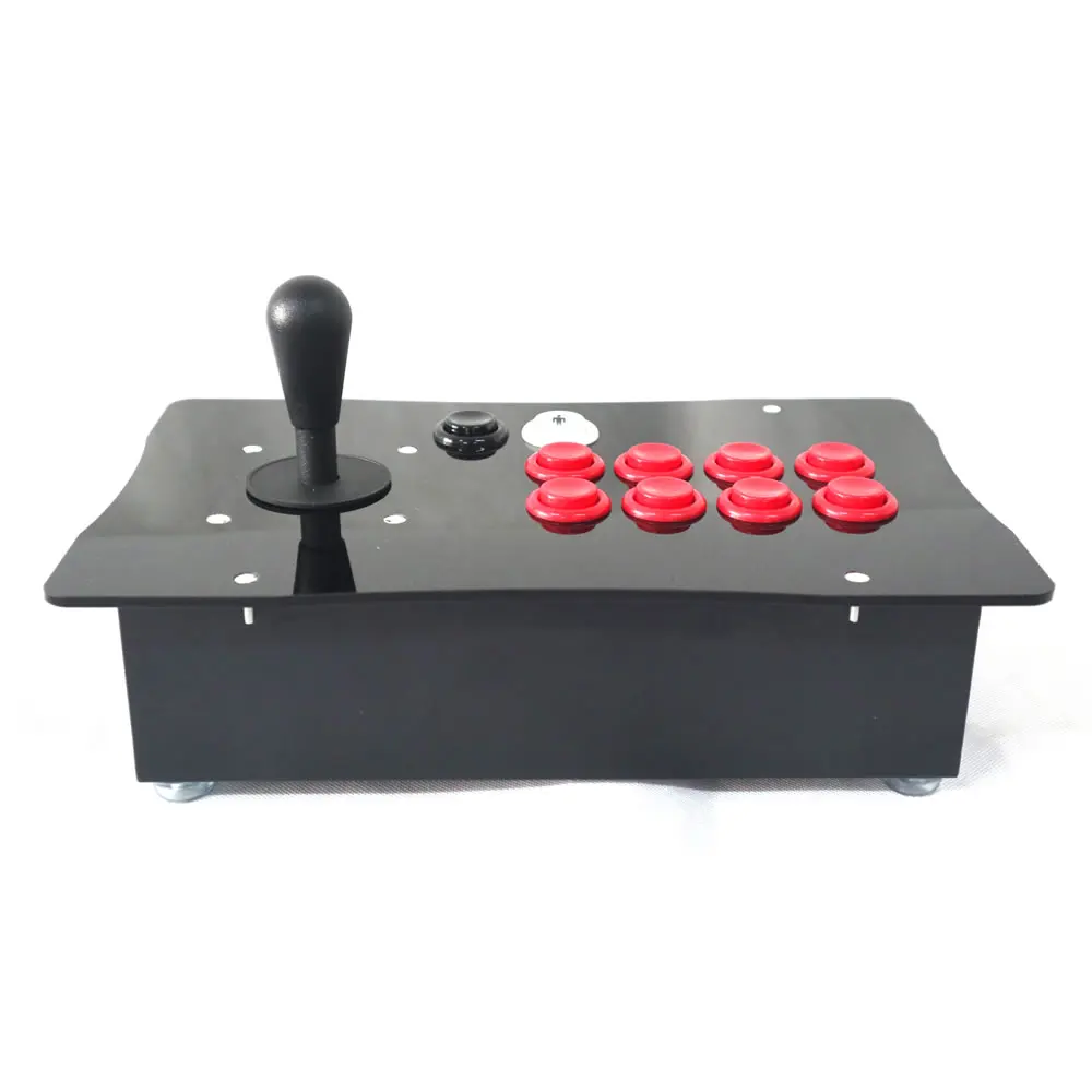 RAC J500H Happ Arcade Fight Stick, Joystick cóncavo, botón, caja de ...