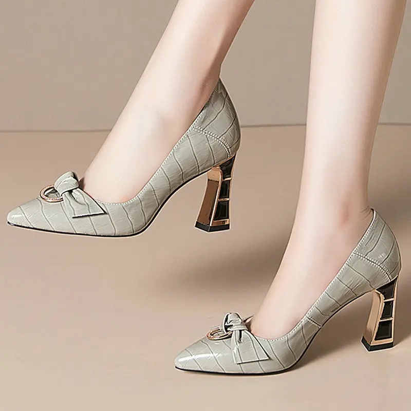 Large Size 34-43 Genuine Leather Women Shoes Spring Summer Mixed Colors ...