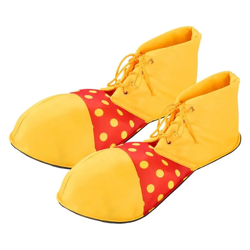 Large Clown Shoes Dot Halloween Costume Party Props Clown Shoes Cosplay ...