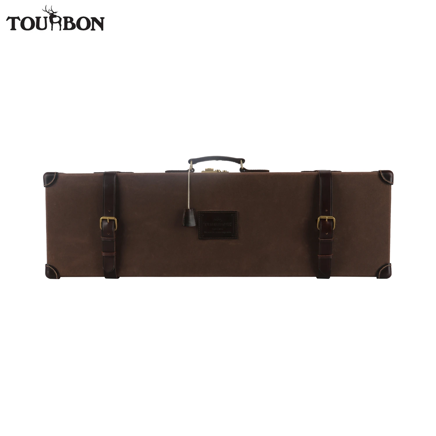 Tourbon Hunting Gun Hard Case Shotgun Storage Universal Canvas Wax ...