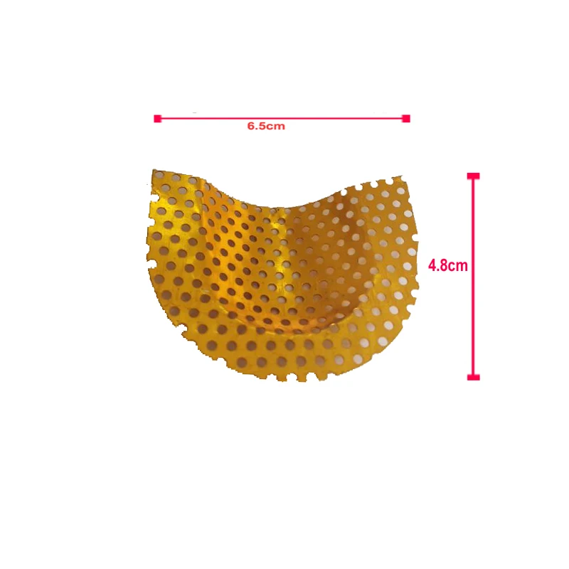 20PCS Dental Lab UPPER Golden Metal Palatal Reinforcement Mesh For ...
