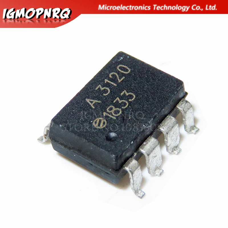 10 piezas HCPL3120, HCPL 3120, A3120, HCPL 3150, HCPL3150, A3150, SOP8, nuevo y original ...