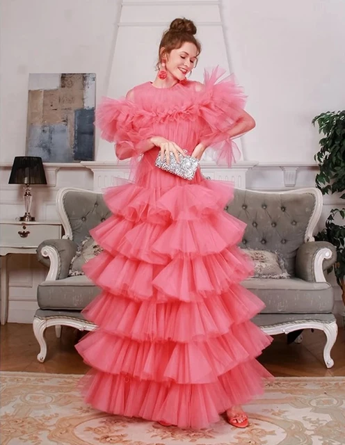 Watermelon Color Dress