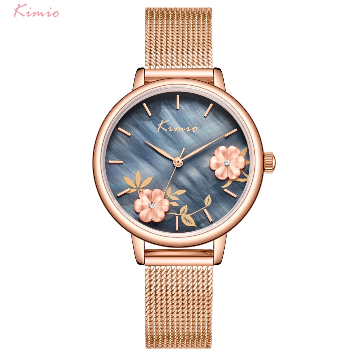 Watch Womens Kimio Round Wristwatches | Kimio Brand Quartz Watch Women ...