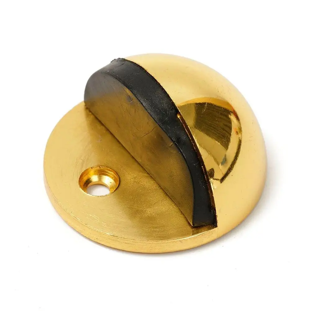 Butée de porte,gold--Butoir de porte en bois chromé satiné, butées de ...