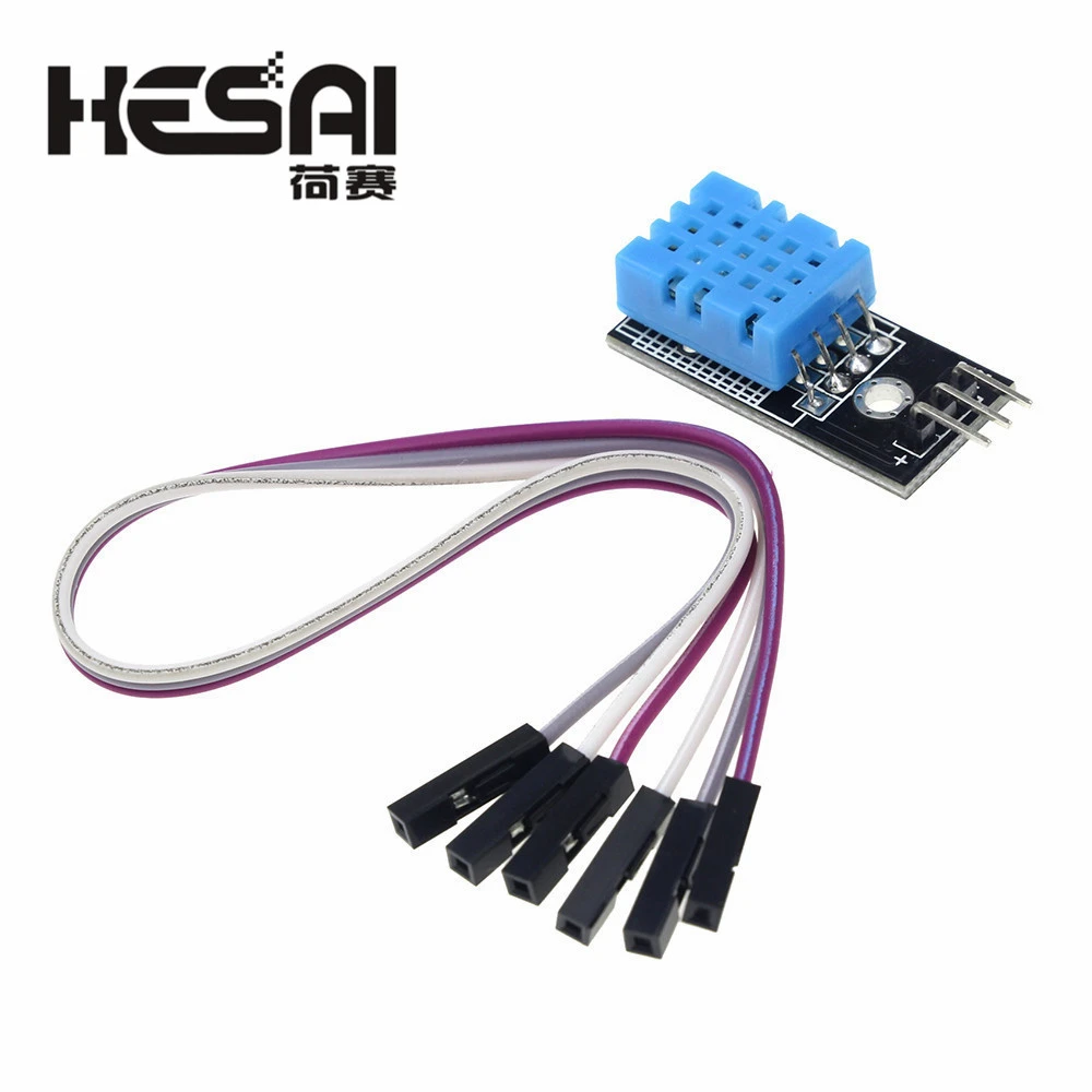 New Temperature And Relative Humidity Sensor Dht11 Module With Cable ...