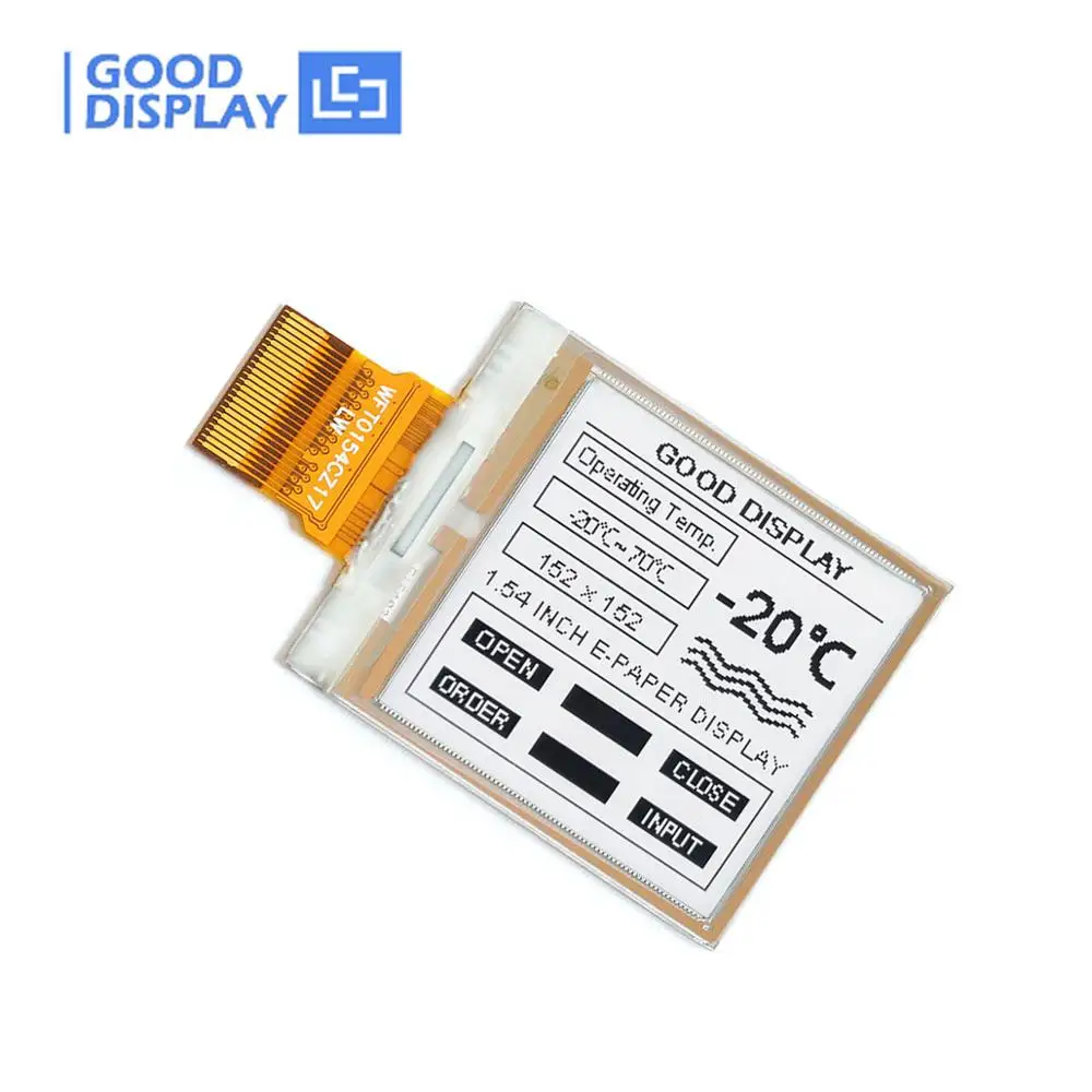 1.54 Inch E-Paper Display With Arduino Driver Board GDEW0154M10+DESPI ...