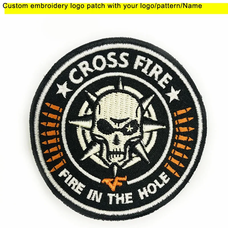 Custom patches in Embroidery for Clothing Embroideried patch 3D ...