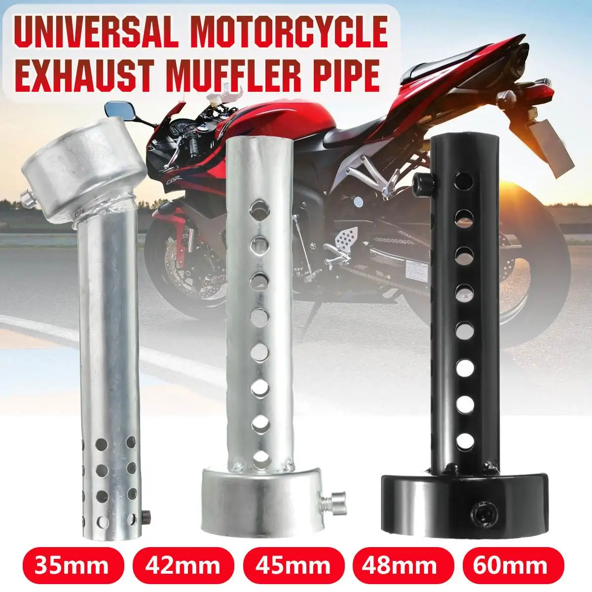 35mm-42mm-45mm-48mm-60mm-Motorcycle-Can-DB-Killer-Silencer-Noise-Sound ...