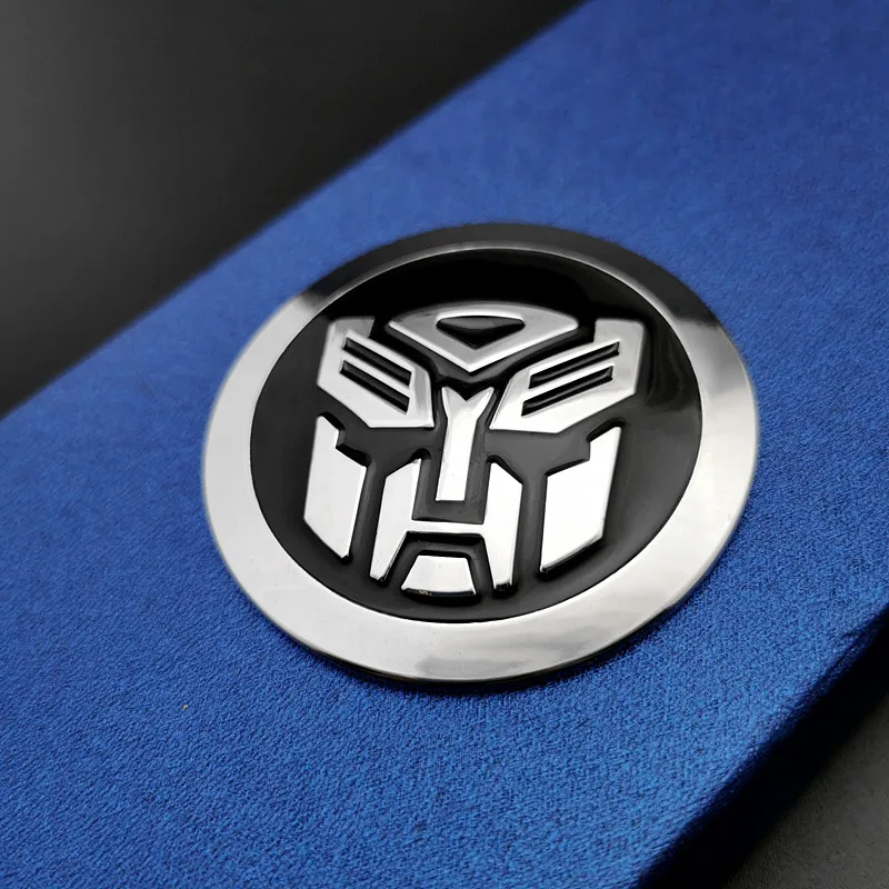 1pcs 3d Car Sticker Metal Transformers For Car Auto Logo Badge Window ...