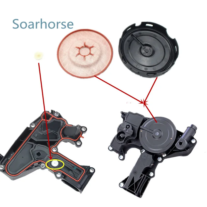 Other Parts & Accessories - Oil Water Separator PCV Valve Repair Kit ...