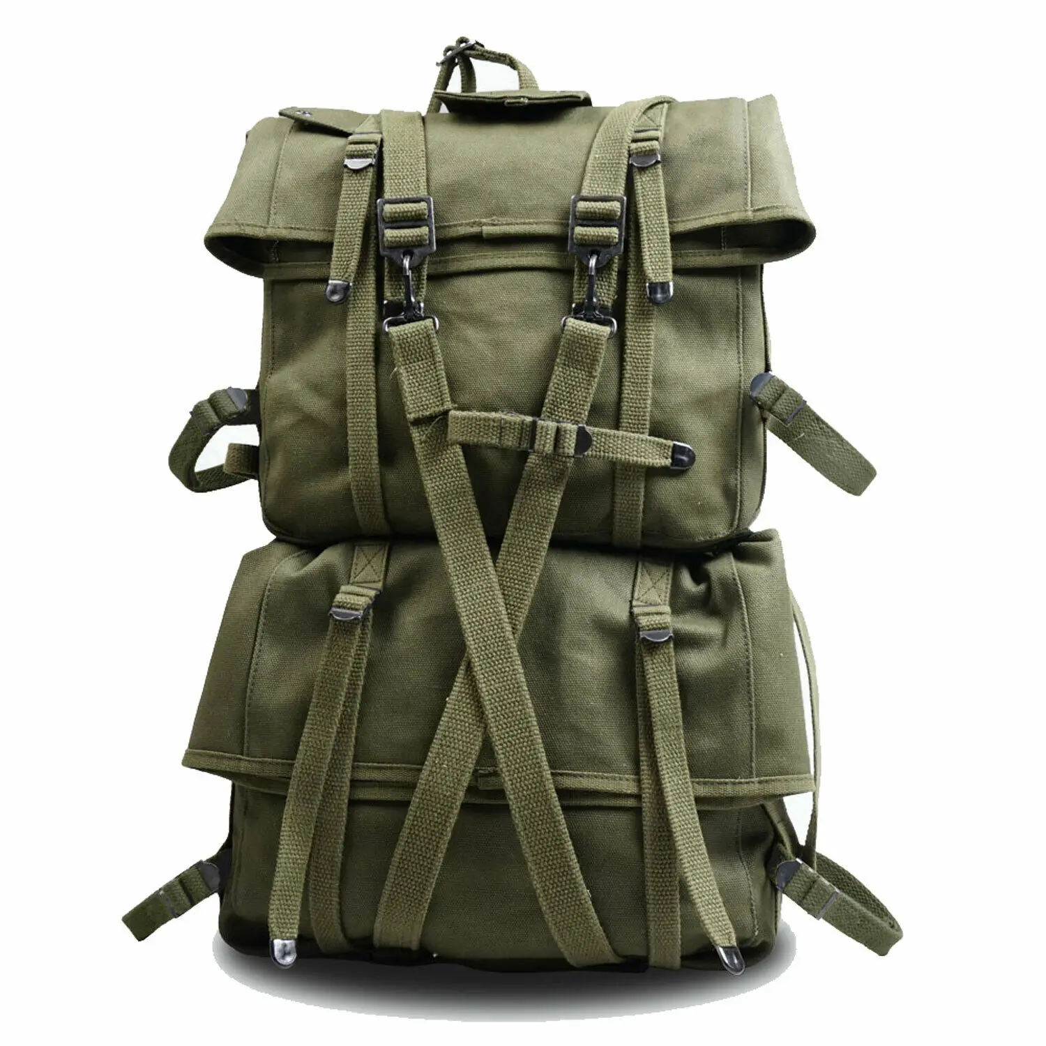 Ww2 Wwii Us Army M1944 Field Combat Pack Bag Field Cargo Pack M-1944 ...