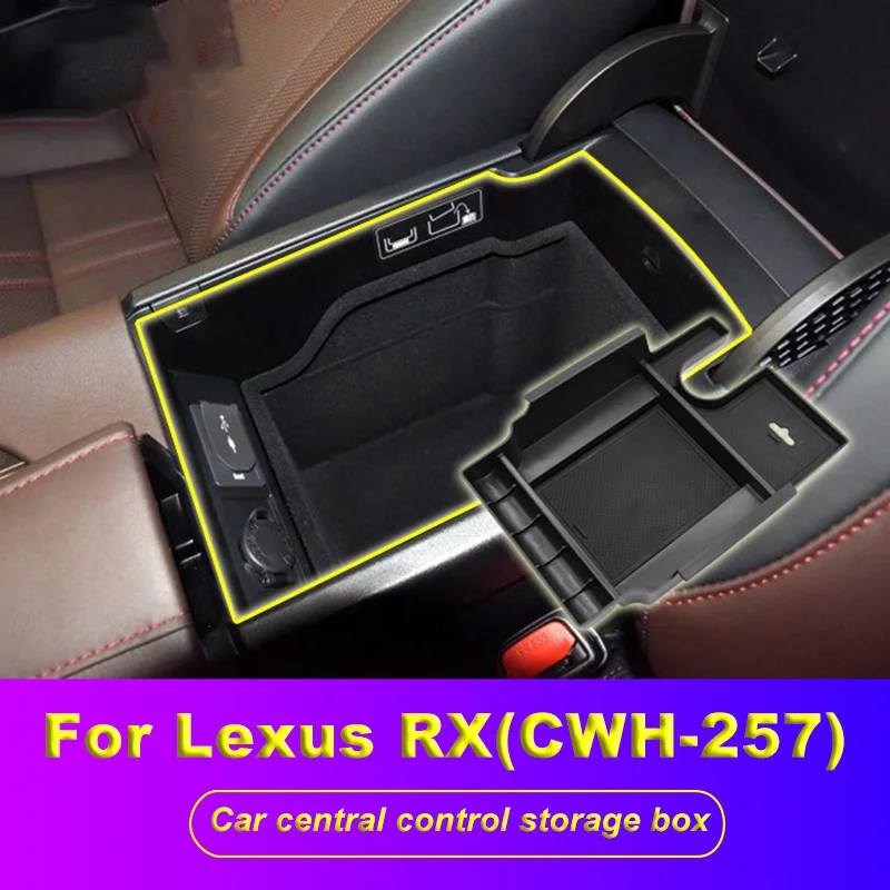 Center Console Holder Organizer Tray Car Central Control Storage Box ...