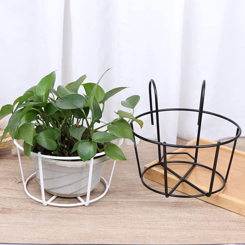 Pots - Bacs - Jardinières,Cintre rond en fer forgé pour Pot de fleurs,1 ...