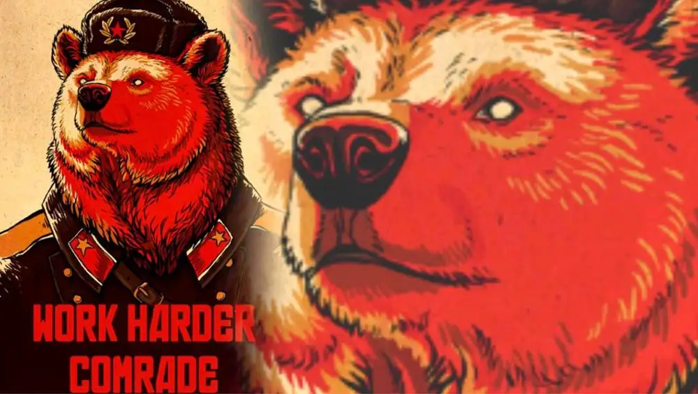 Soviet Bear Wallpaper