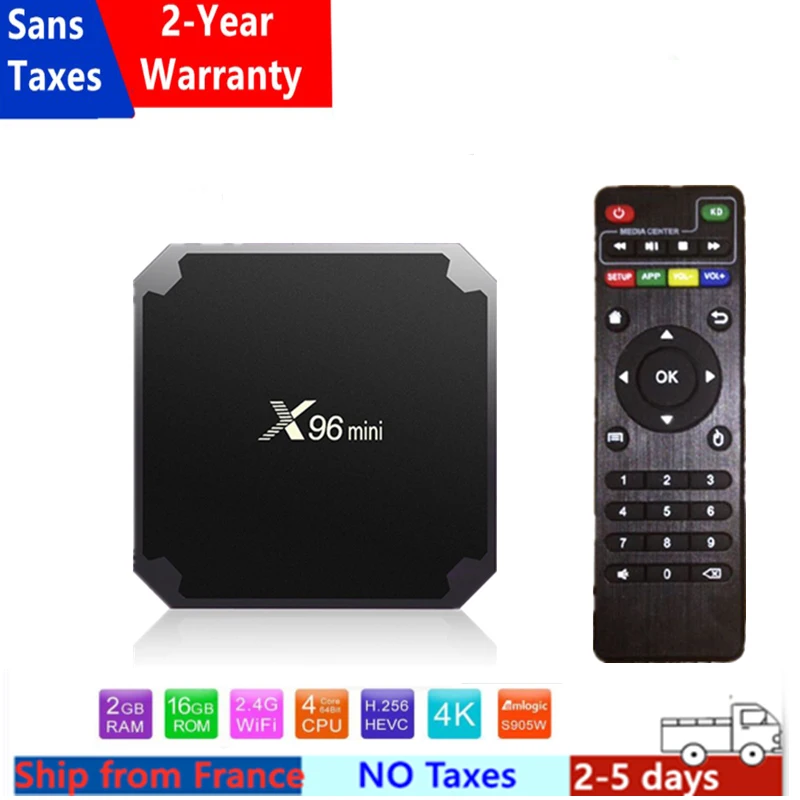 Best x96 mini iptv box android 9.0 tv box 1G 8G 2G 16G Amlogic S905W ...