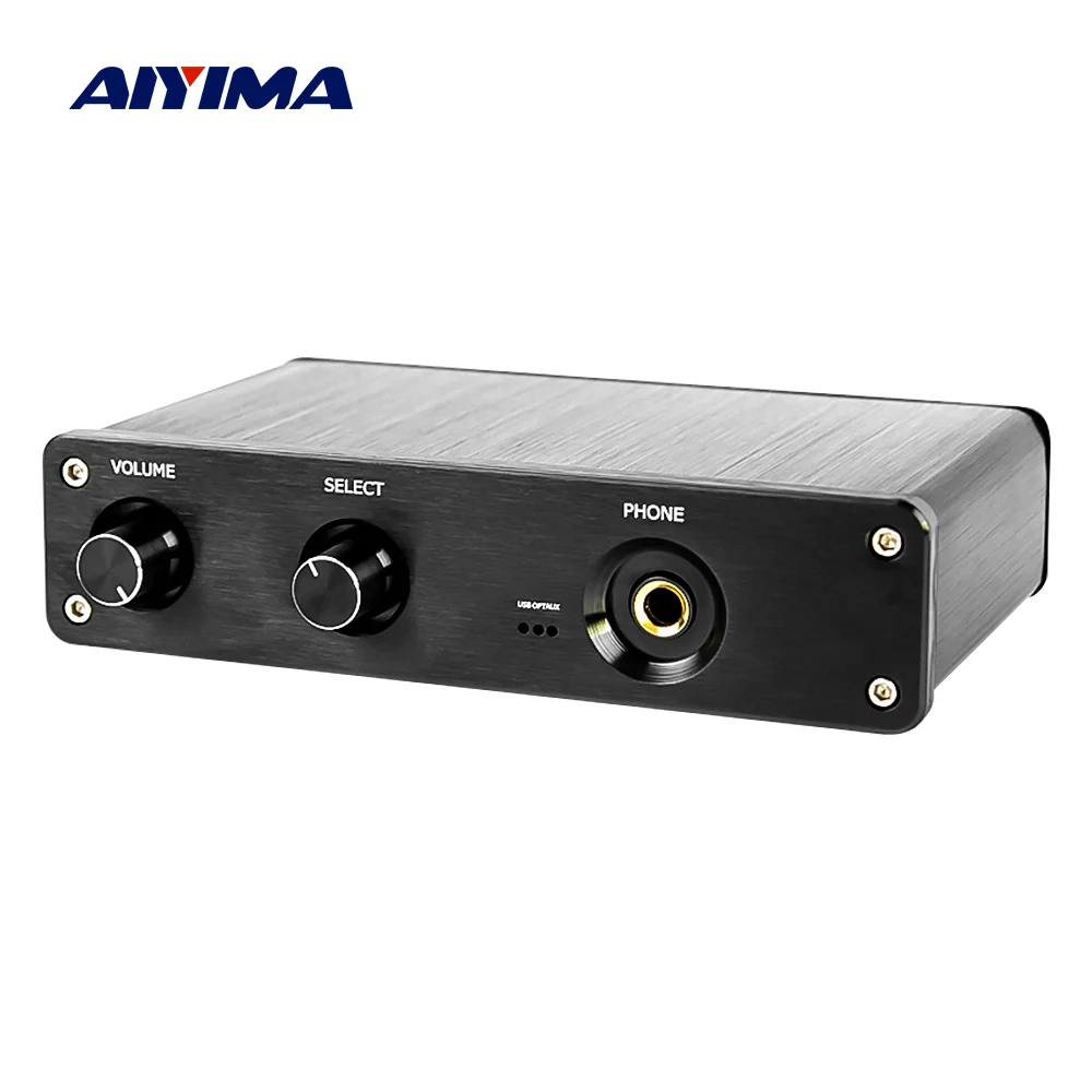 AIYIMA-USB 디코더 보드 96KHZ PCM5100 DAC, 광섬유 디지털-아날로그 RCA L/R 컨버터 스테레오 헤드폰 앰프