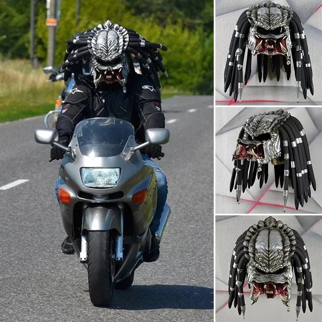 Alien Vs Predator Motorcycle Helmet