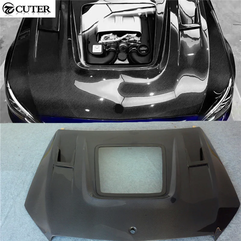 Capot de voiture en Fiber de carbone Transparent, pour Mercedes Benz ...