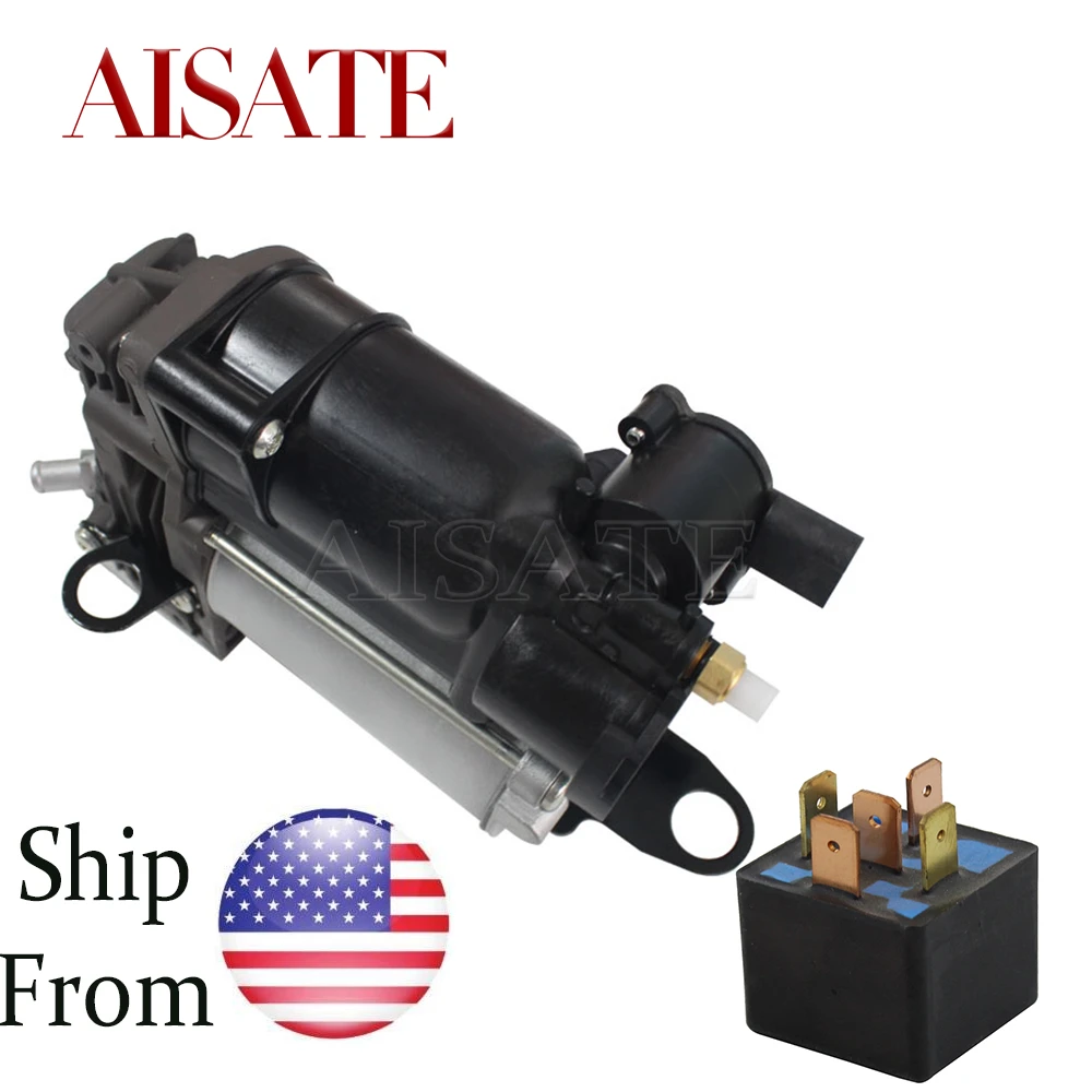 Luchtvering Compressor Met Air Valve + Compressor Relais Voor Mercedes ...