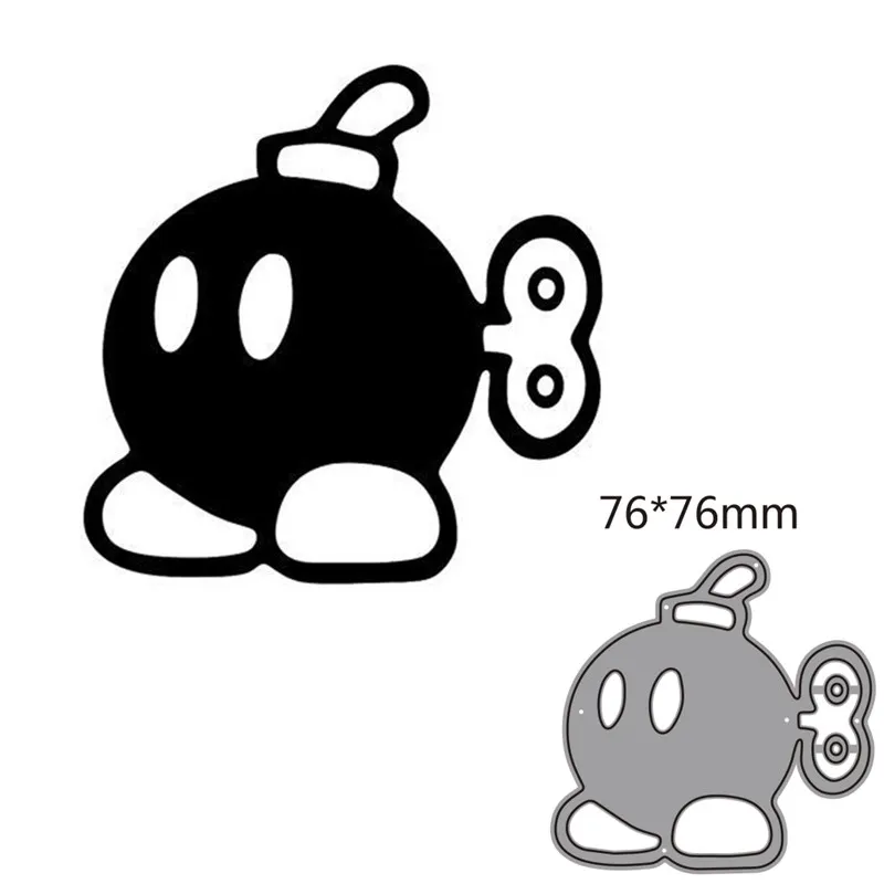 Mario Bomb Stencil