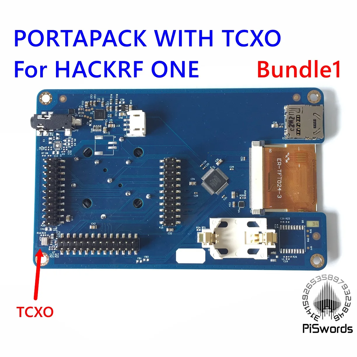 Portapack With Tcxo For Hackrf One Mayhem Firmware. 0.05ppm Tcxo And ...