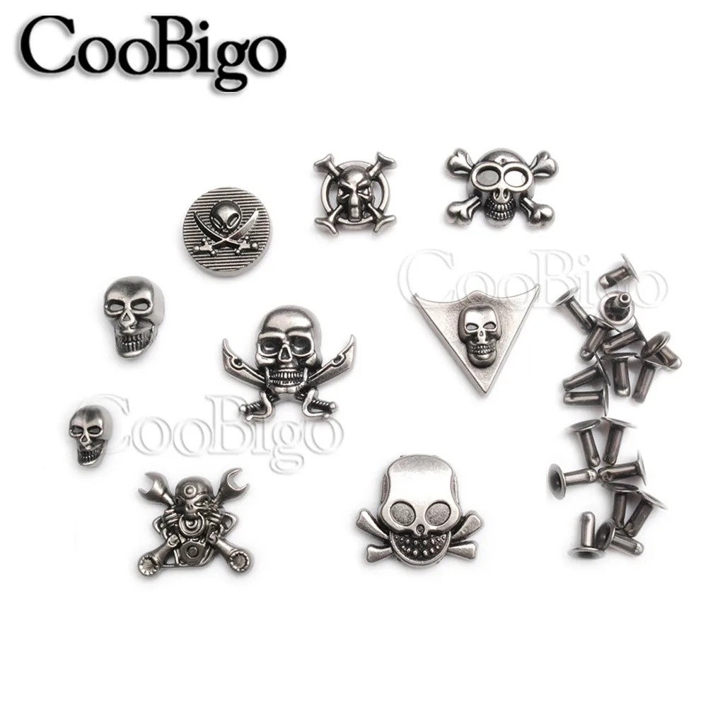 Spike Rivet Stud Punk Rivets Metal Decoration Leather Craft Diy ...