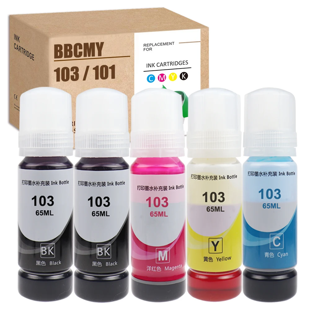 HS-Compatible-For-Epson-103-For-Epson-101-L3100-Ink-L3101-Ink-L3110-Ink ...