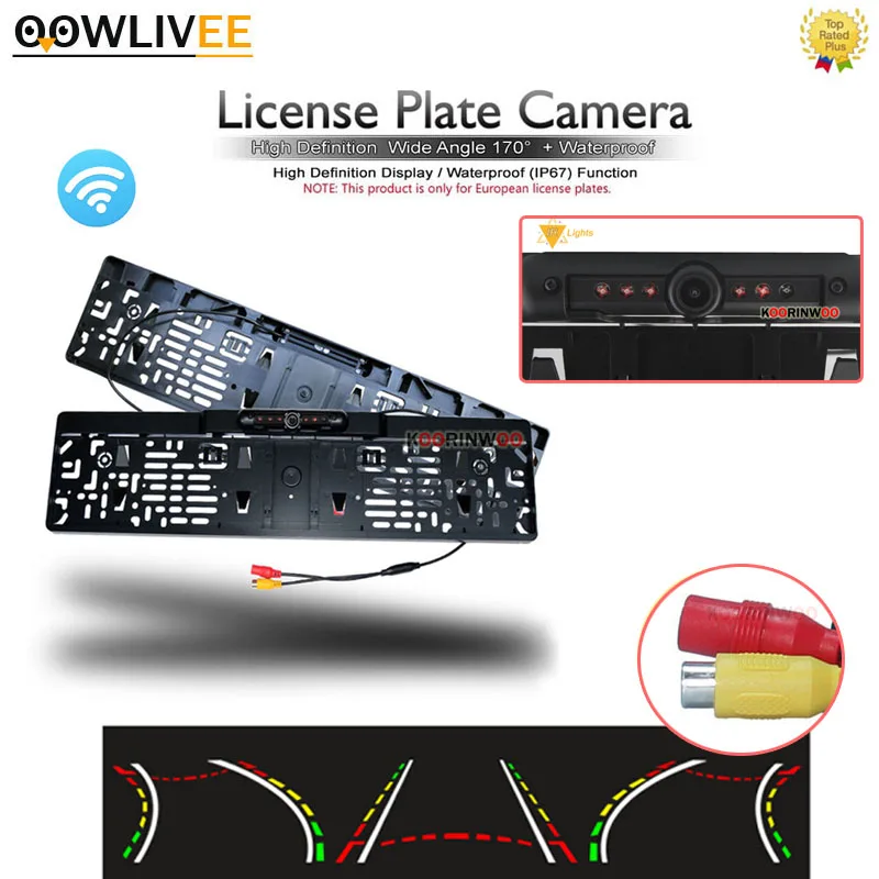 OOWLIVEE-Wireless-Adopter-Car-License-Plate-Frame-Intelligent-Dynamic ...