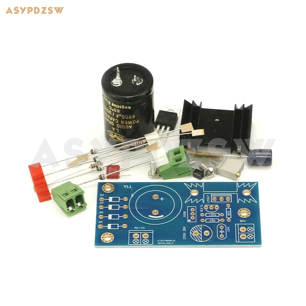 WEILIANG LM317 + TL431 hohe präzision linear geregelte netzteil DIY Kit ...