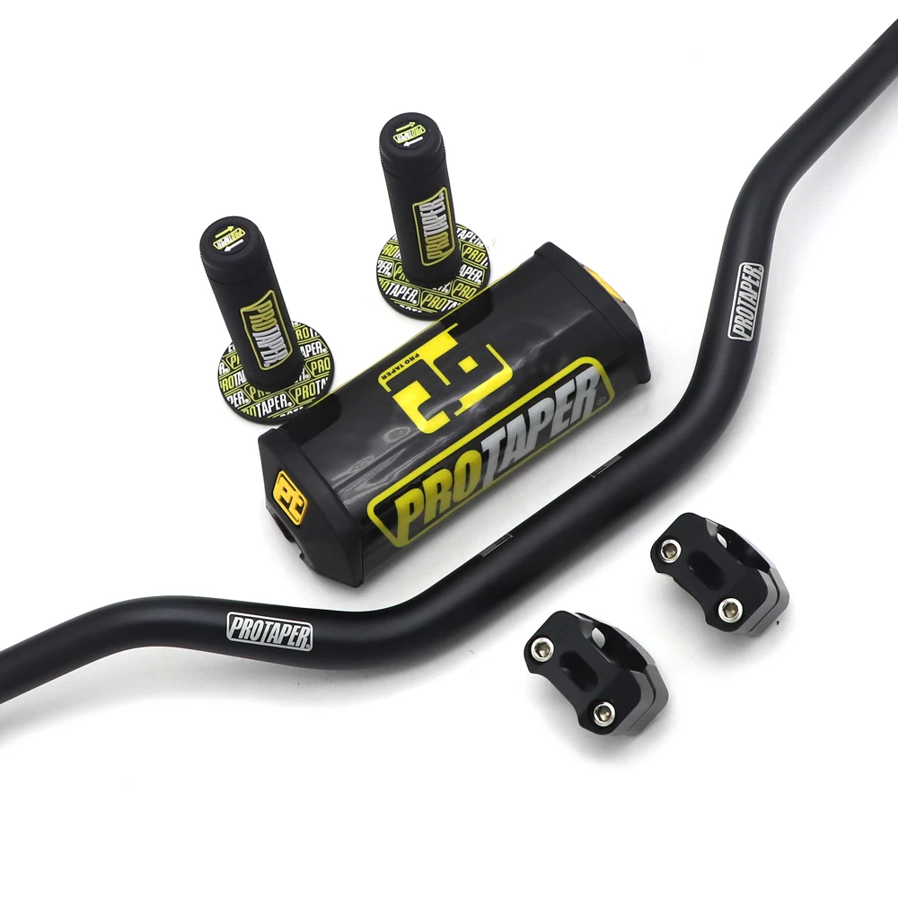 Empuñaduras de manillar de motocicleta, empuñaduras de 1 1/8 ", Pit Pro ...