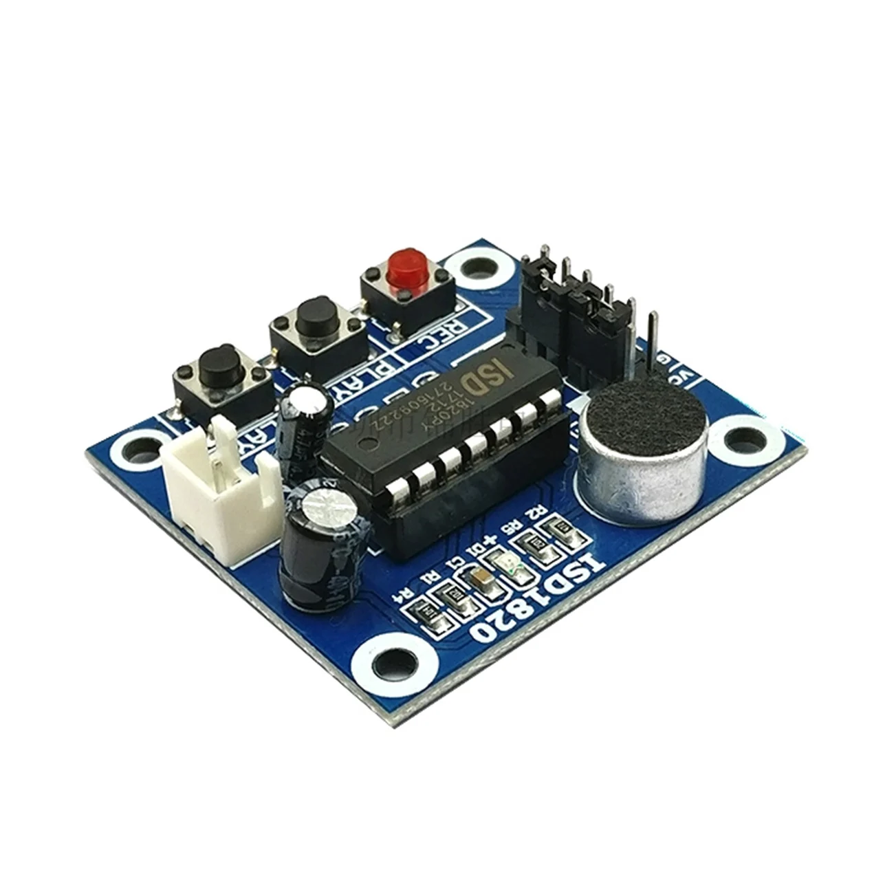10PCS/LOT ISD1820 recording module voice module the voice board ...
