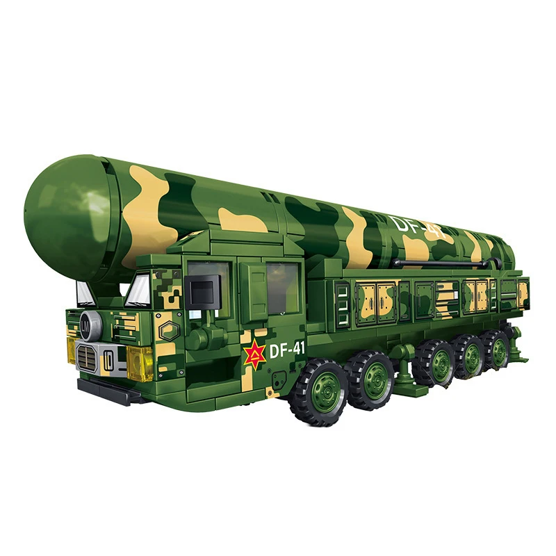 Military Series DF-41 Missile Launch Armored Vehicle Collection ...